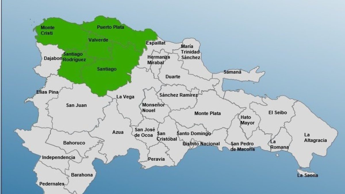 5 provincias en alerta por tormenta tropical Oscar
