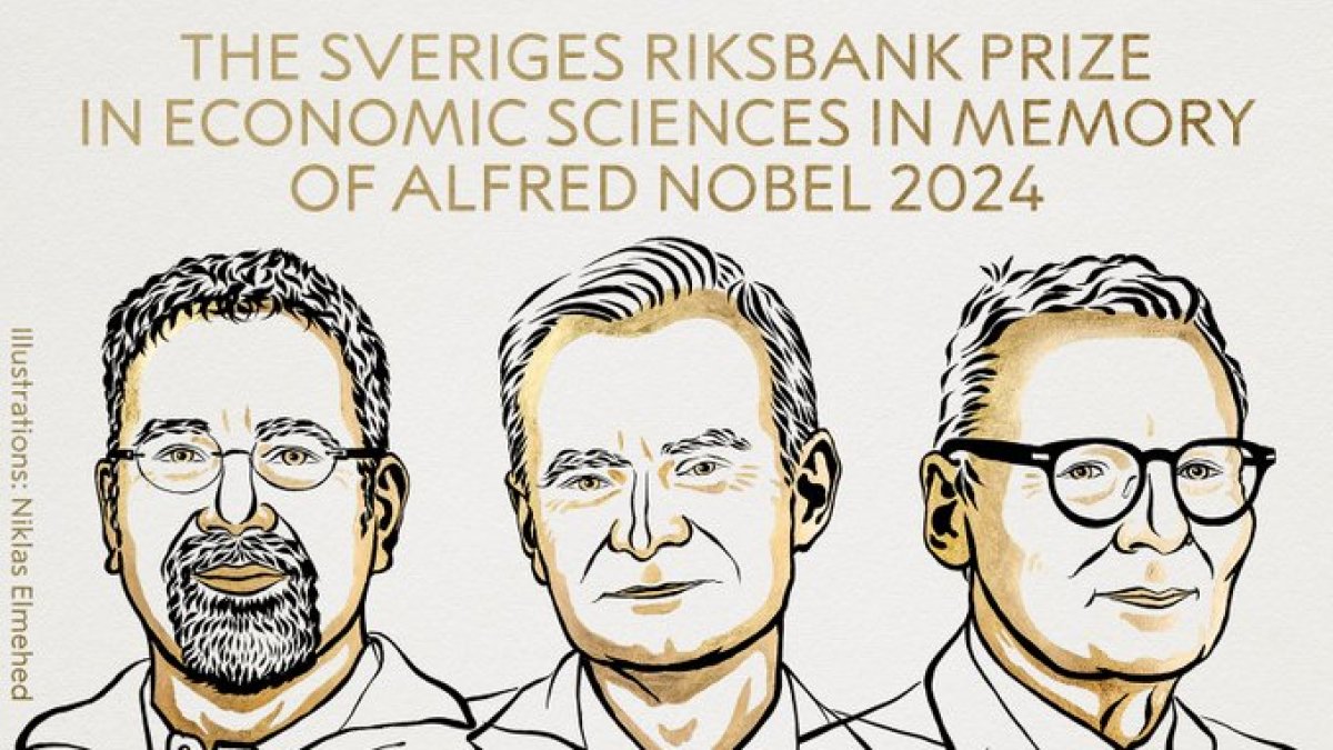 Premio Nobel de Economía para Daron Acemoglu, Simon Johnson y James ...