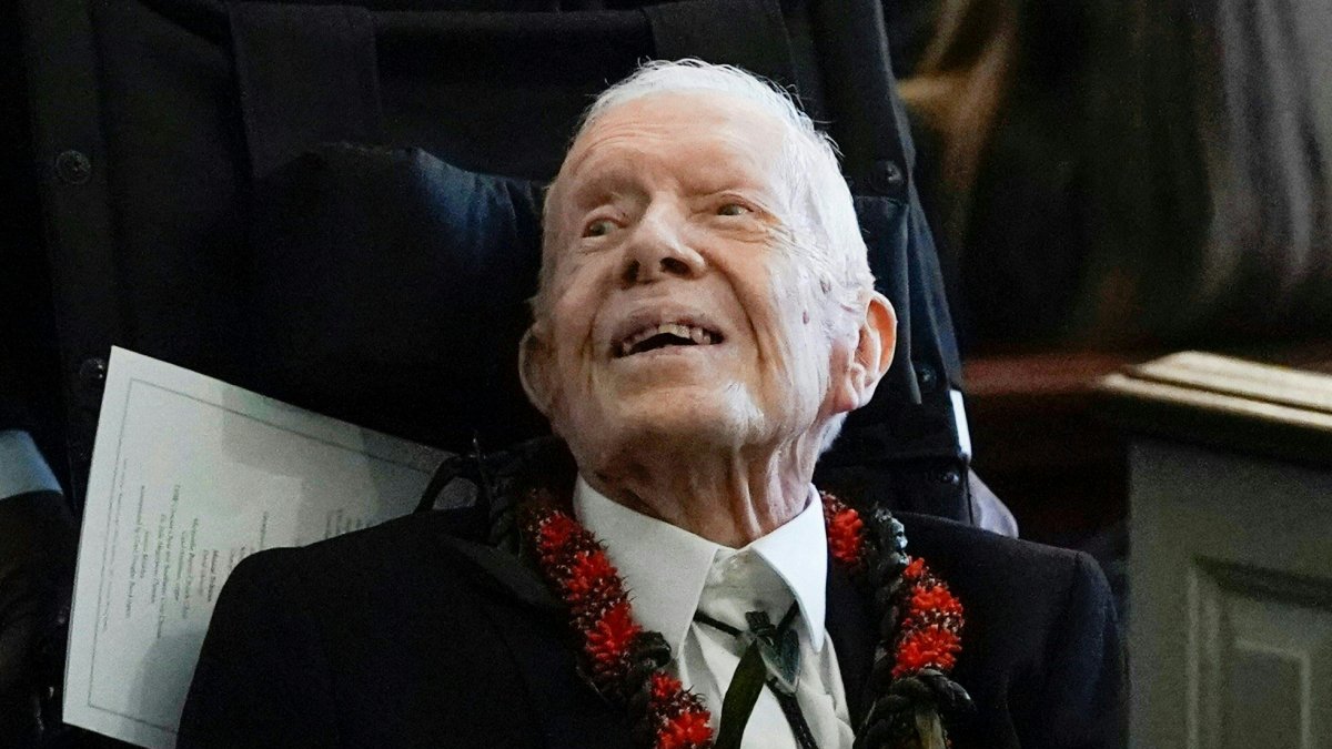 Jimmy Carter llega a los 100 años ilusionado con Kamala Harris