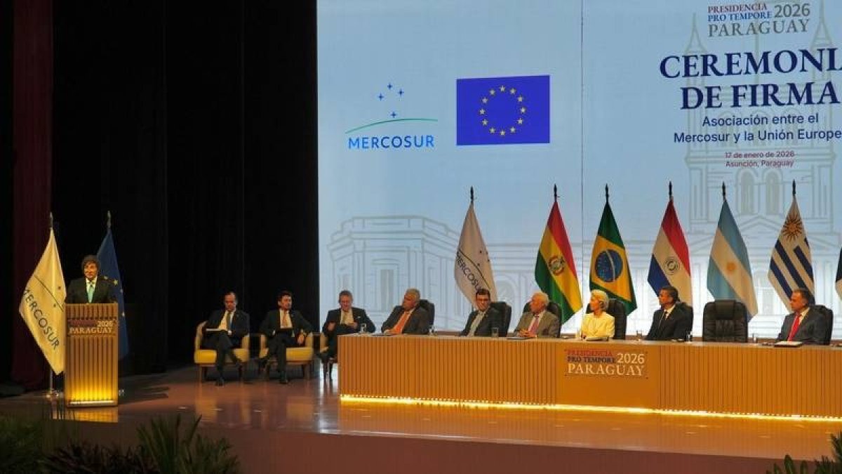 La crisis de Venezuela se cuela en la firma del pacto entre la UE y el ...