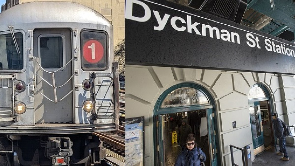 Hombre sobrevive tras ser empujado a las vías del metro en Inwood