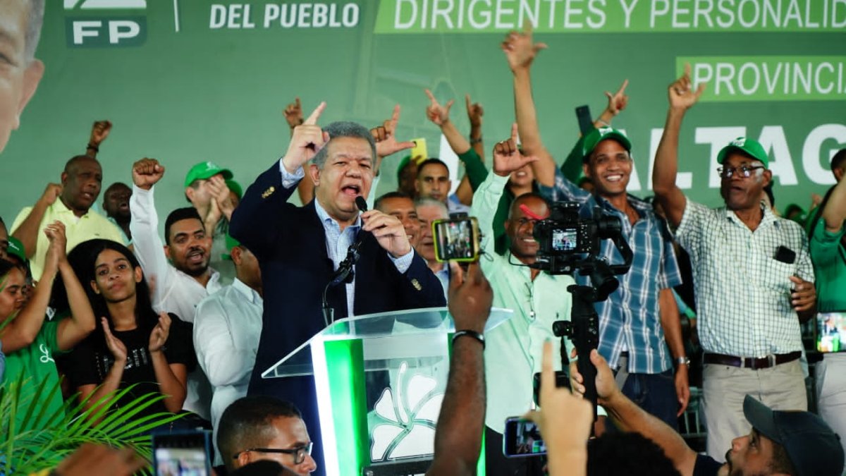 Leonel encabezará este fin de semana actividades en la línea noroeste