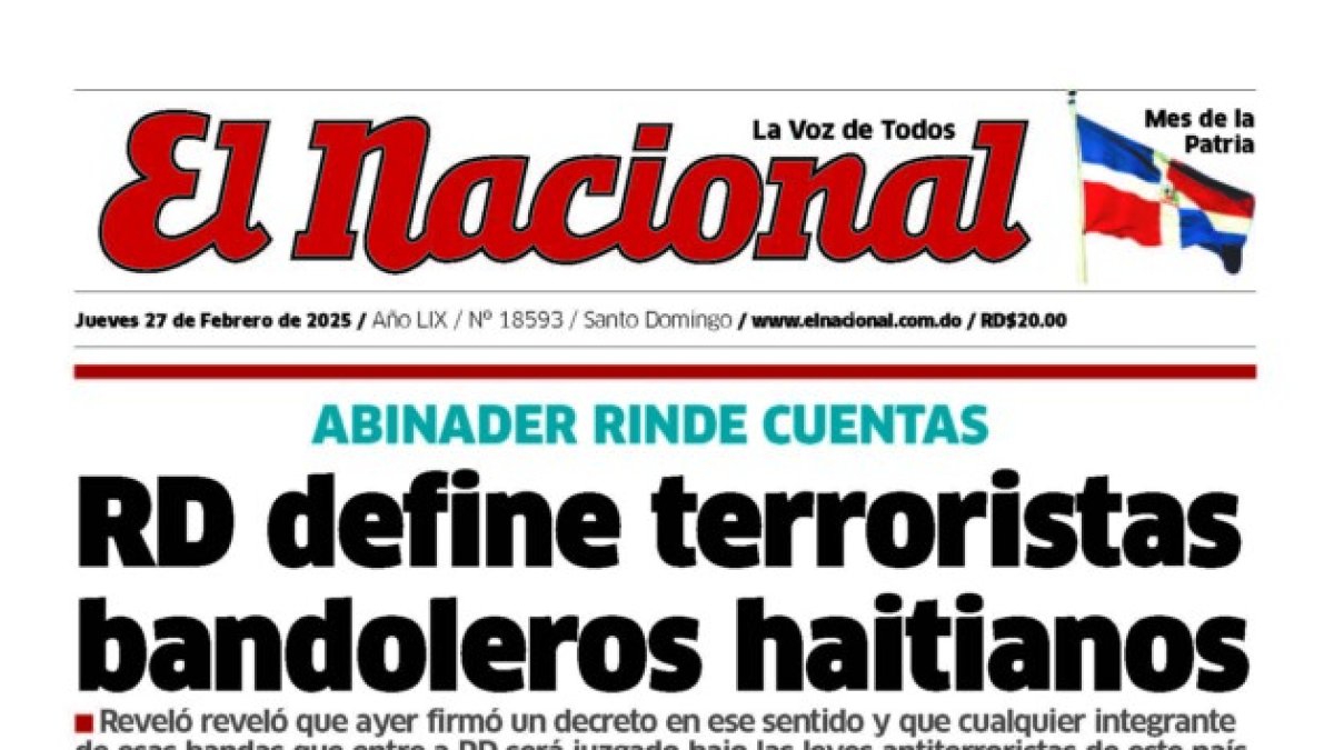 Impreso jueves 27 de febrero 2025
