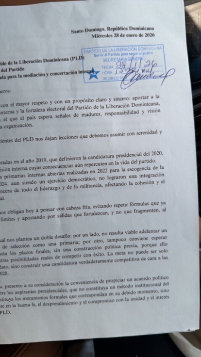 Abel Martínez propone al PLD una salida para fortalecer la unidad rumbo ...