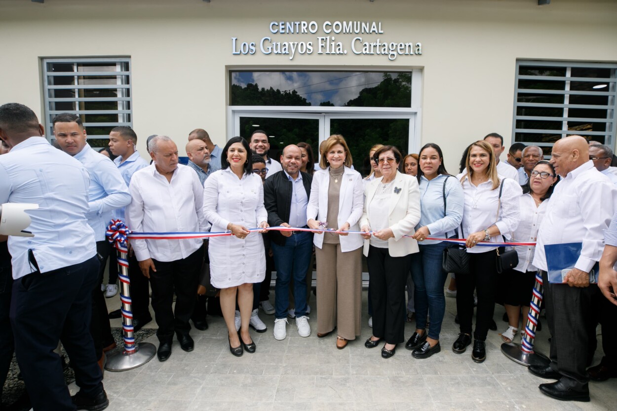 Raquel Peña inaugura obras educativas, comunitarias y energética en el ...