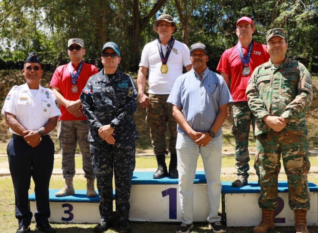 ERD campeón Tiro con pistola Juegos Militares