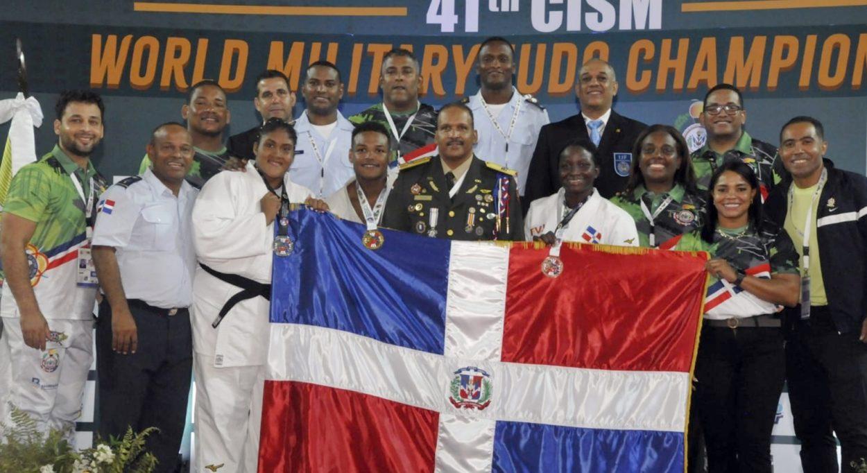 Dominicana, sexto lugar en Mundial Judo Junior Militar